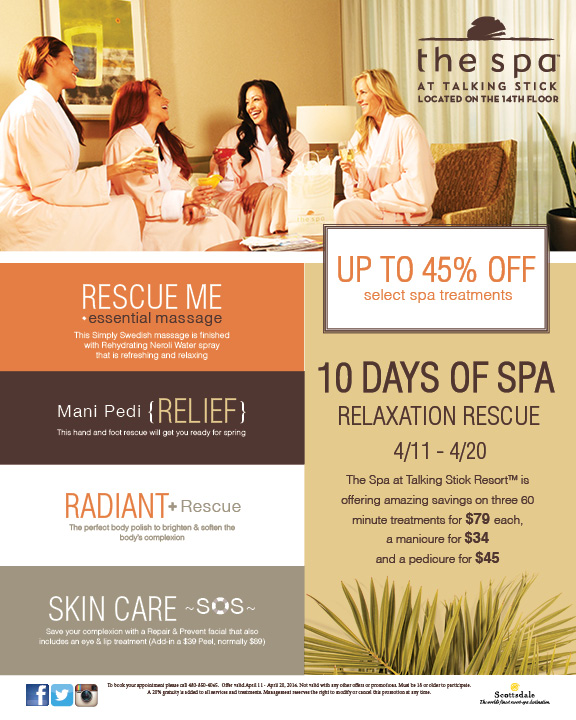 10 Days of Spa: Talking Stick Resort Scottsdale| AZ Spa Girls